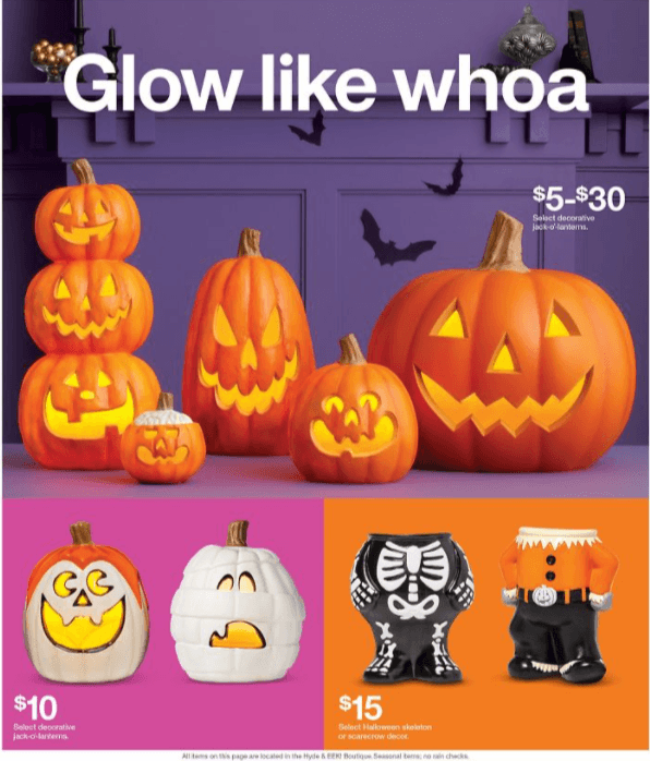 Target Weekly Ad Oct 03 – Oct 09, 2021 (Halloween Promotion Included)