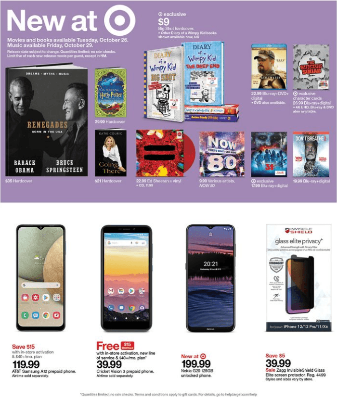 Target Weekly Ad Oct 24 – Oct 30, 2021 (Halloween Promotion Included)