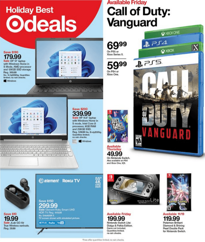 Target Weekly Ad Oct 31 – Nov 06, 2021