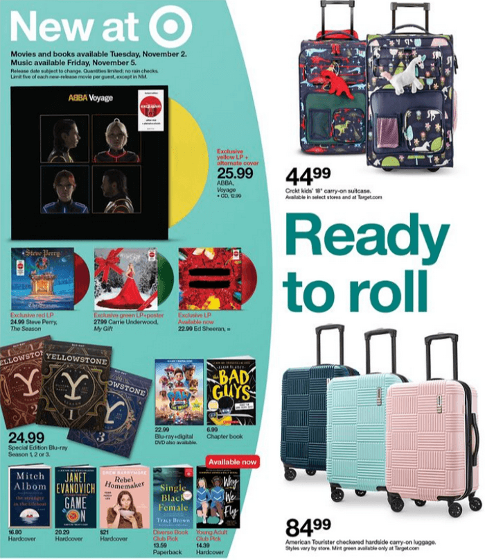 Target Weekly Ad Oct 31 – Nov 06, 2021