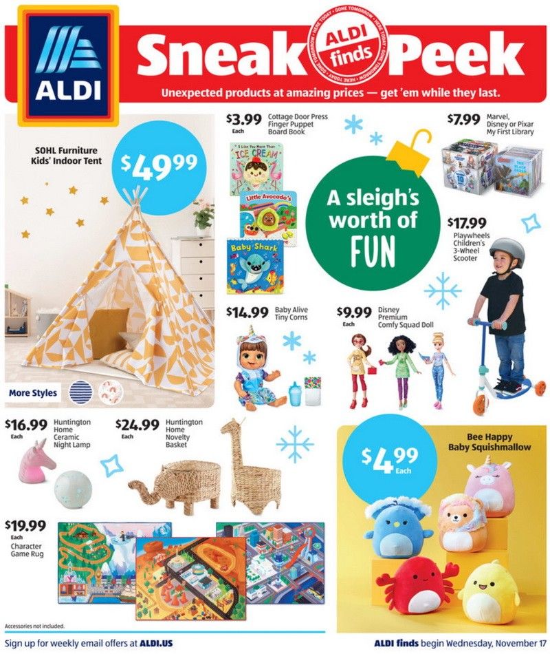 ALDI In-store Ad Sneak Peek Nov 17 – Nov 23, 2021