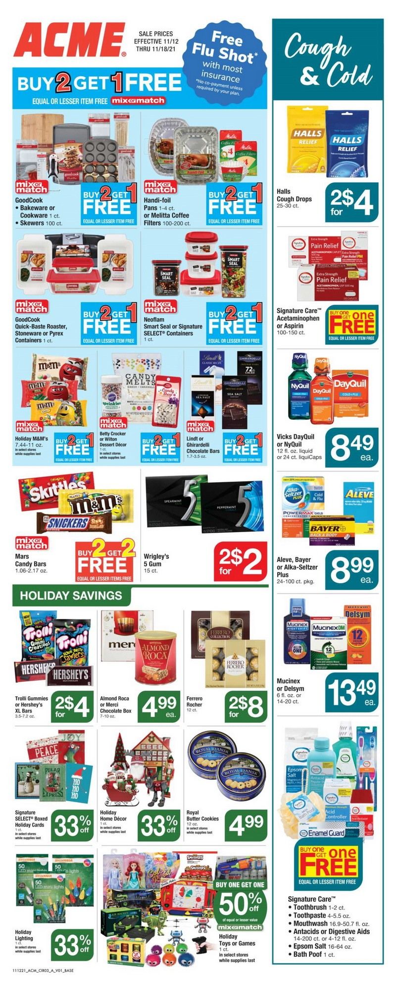 ACME Weekly Ad Nov 12 – Nov 18, 2021
