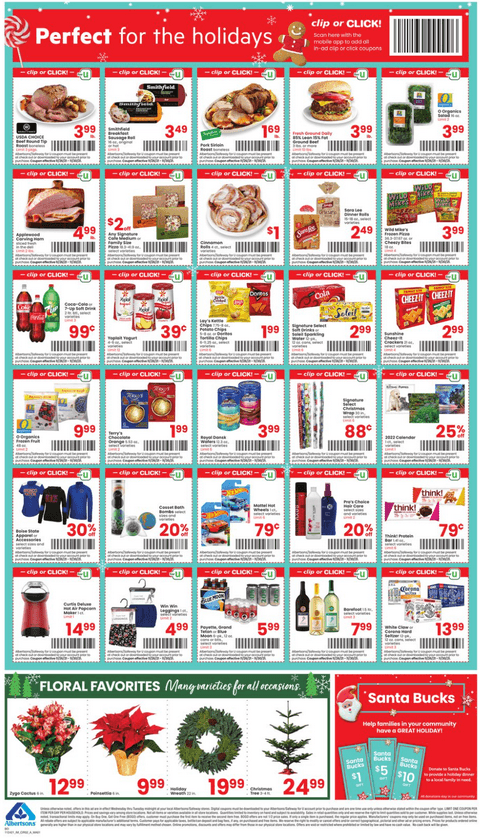 Albertsons Weekly Nov 26 – Nov 30, 2021 (Black Friday Promotion Included)