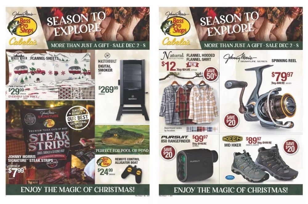 Bass Pro Shops Weekly Ad Dec 02 – Dec 08, 2021