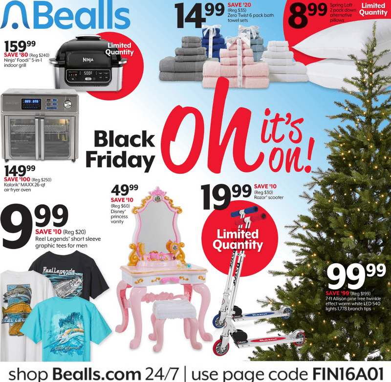 Bealls Weekly Ad Nov 17 – Nov 24, 2021 (Black Friday Promotion Included)