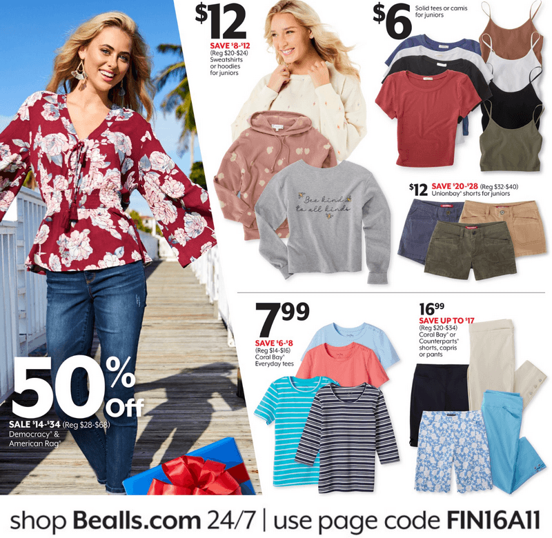 Bealls Weekly Ad Nov 17 – Nov 24, 2021 (Black Friday Promotion Included)