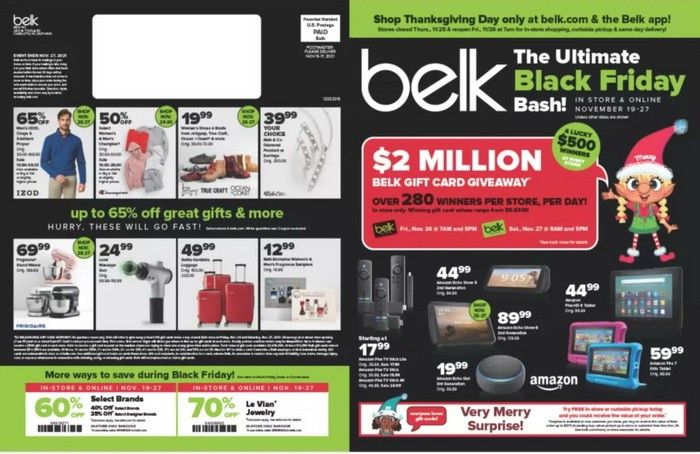 Belk Black Friday Catalog Nov 05 – Nov 27, 2021