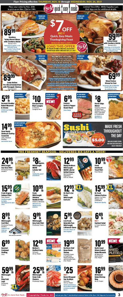 Big Y Weekly Ad Nov 18 – Nov 24, 2021 (Thanks-for-Giving Promotion ...