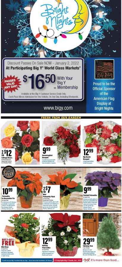 Big Y Weekly Ad Nov 26 – Dec 01, 2021
