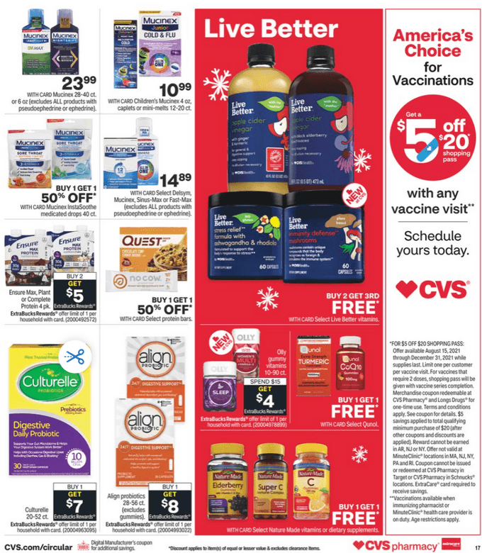 CVS Weekly Ad Nov 28 – Dec 04, 2021