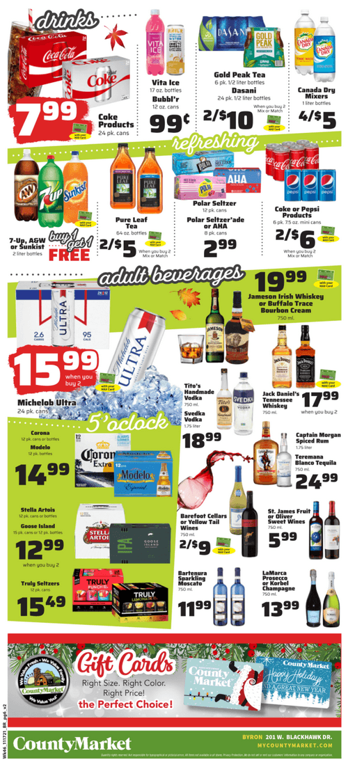 County Market Weekly Ad Nov 17 – Nov 25, 2021