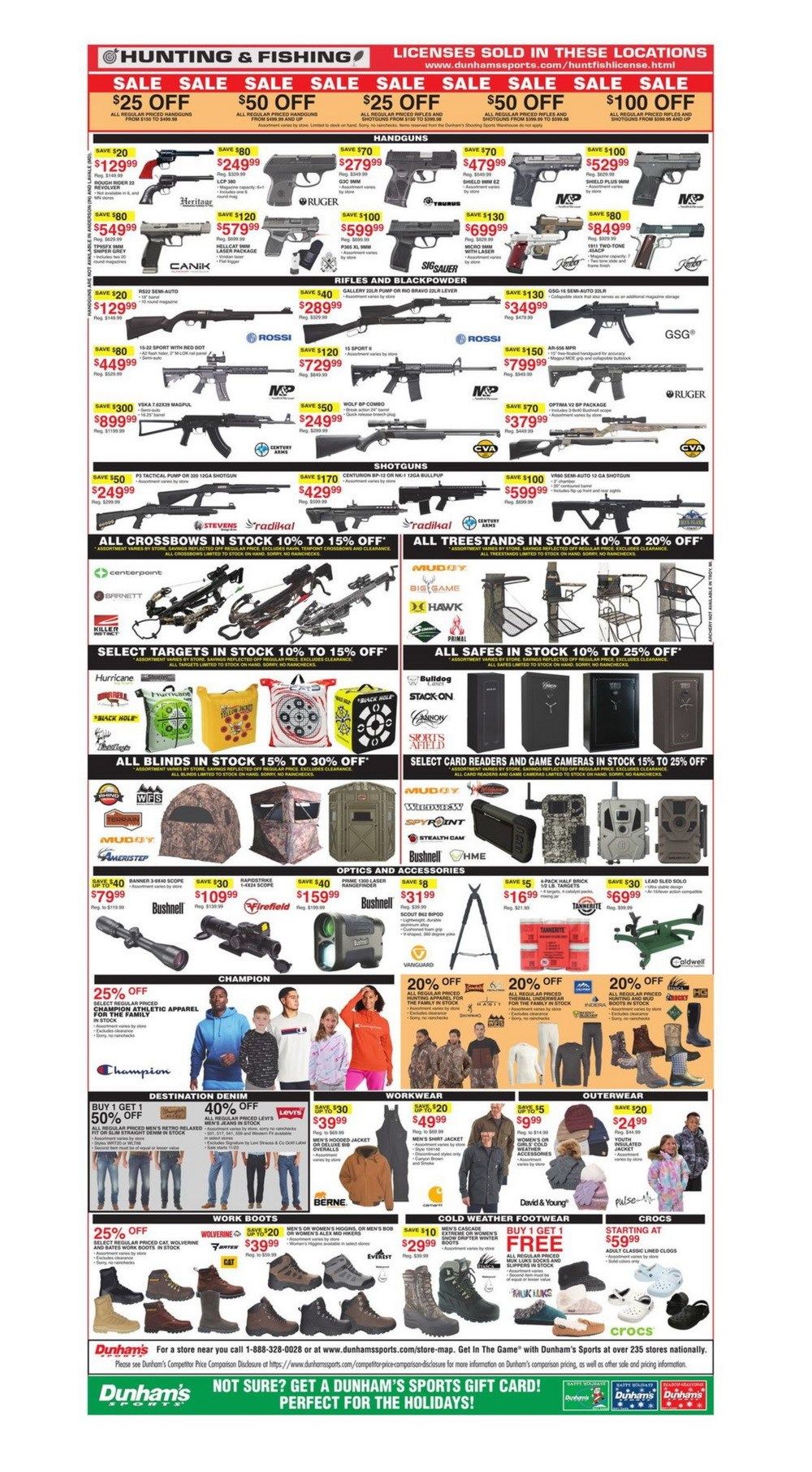 Dunham's Sports Pre-Thanksgiving & Early Black Friday Ad Nov 20 – Nov 24, 2021