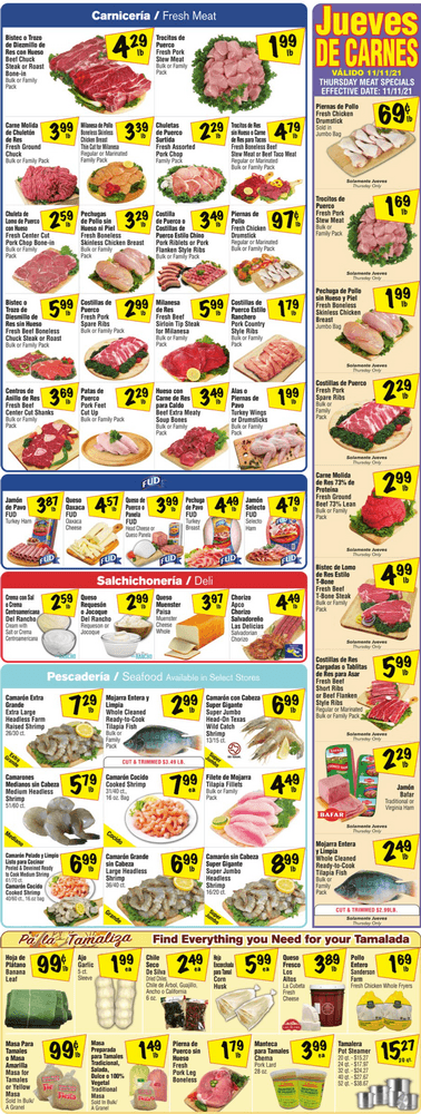 Fiesta Mart Weekly Ad Nov 10 – Nov 16, 2021
