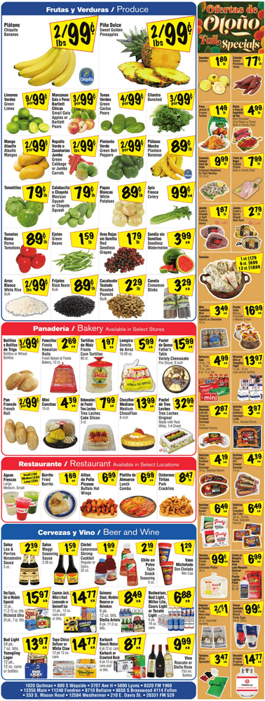 Fiesta Mart Weekly Ad Nov 10 – Nov 16, 2021