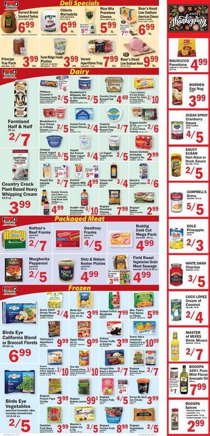 Food Bazaar Weekly Ad Nov 18 – Nov 24, 2021