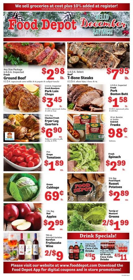 Food Depot Weekly Ad Nov 29 – Dec 05, 2021