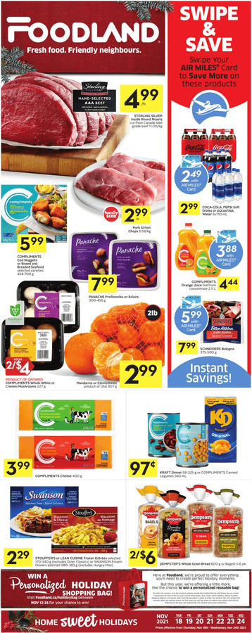 Foodland(CA) Weekly Ad Nov 18 – Nov 24, 2021