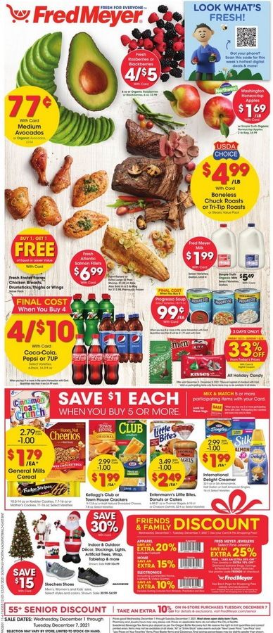 Fred Meyer Weekly Ad Nov 01 – Nov 07, 2021