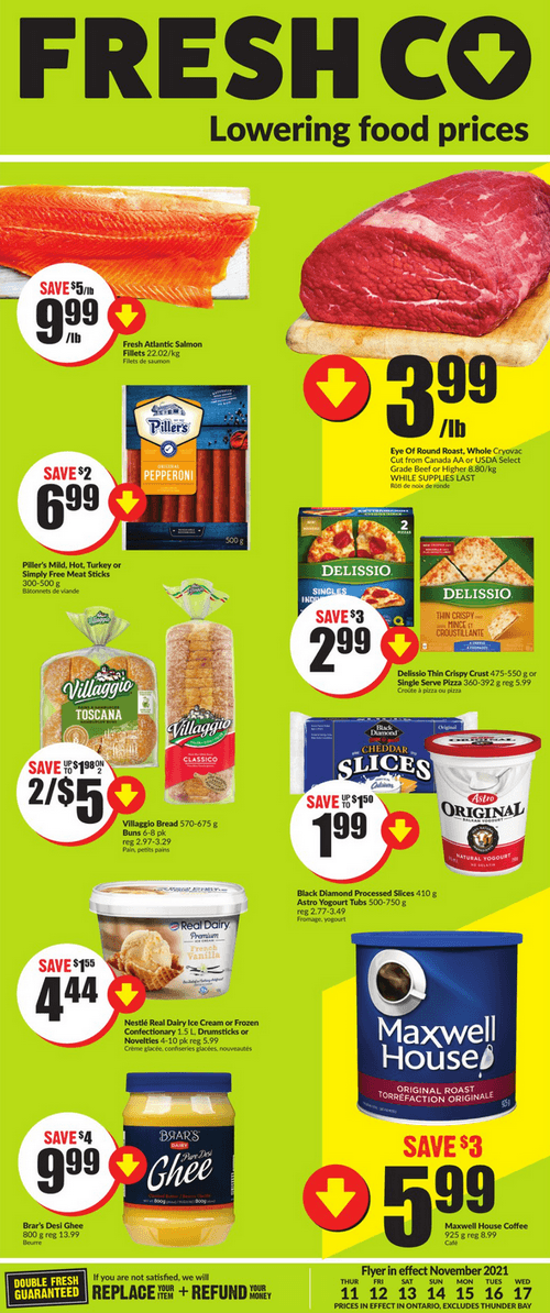FreshCo Weekly Ad Nov 11 – Nov 17, 2021
