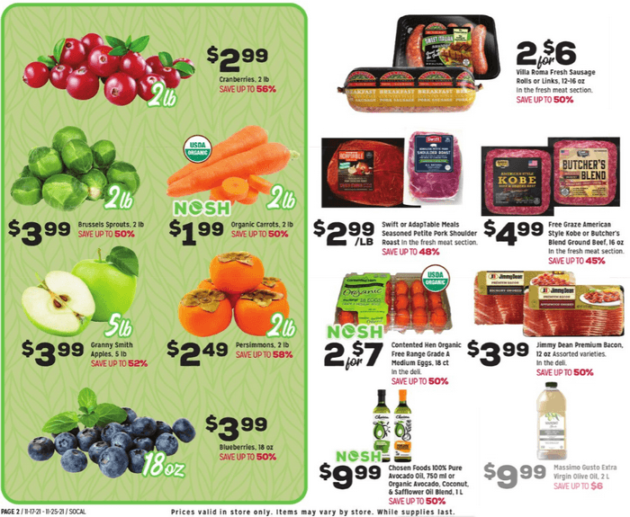 Grocery Outlet Weekly Ad Nov 17 – Nov 23, 2021