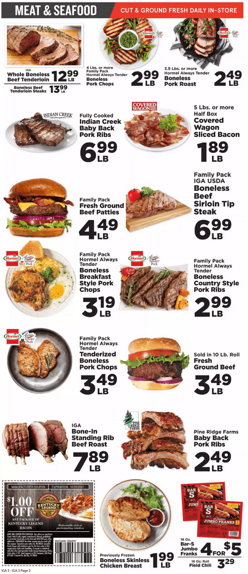IGA Weekly Ad Nov 10 – Nov 16, 2021