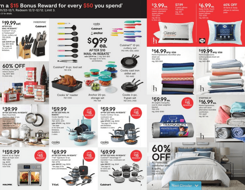 JCPenney Black Friday Ad Nov 19 – Nov 28, 2021