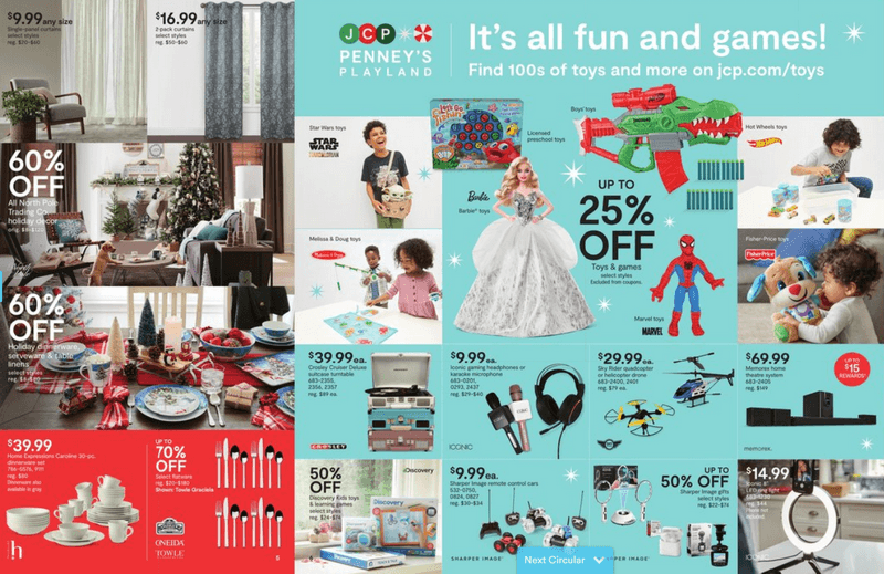 JCPenney Black Friday Ad Nov 19 – Nov 28, 2021