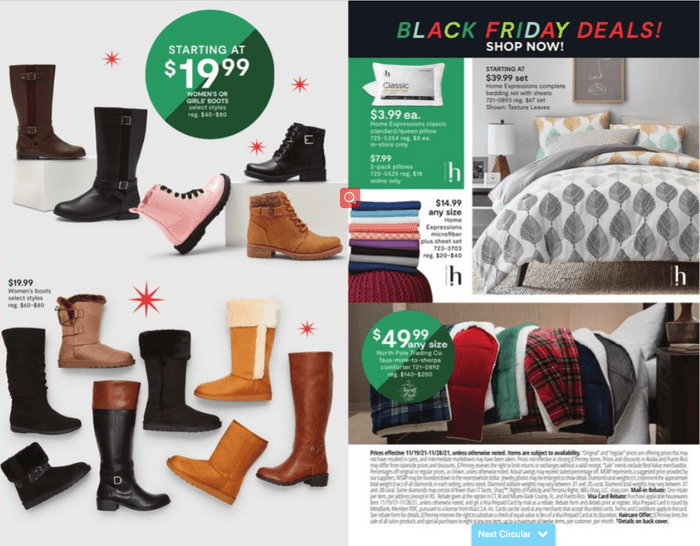 JCPenney Black Friday Flyer Nov 19 – Nov 28, 2021