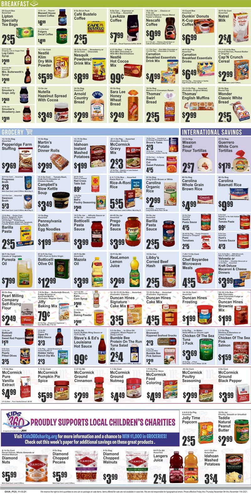 Key Food Weekly Ad Nov 05 – Nov 11, 2021