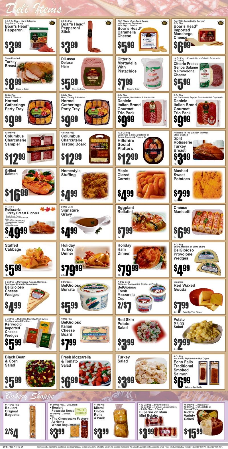 Key Food Weekly Ad Nov 12 – Nov 18, 2021