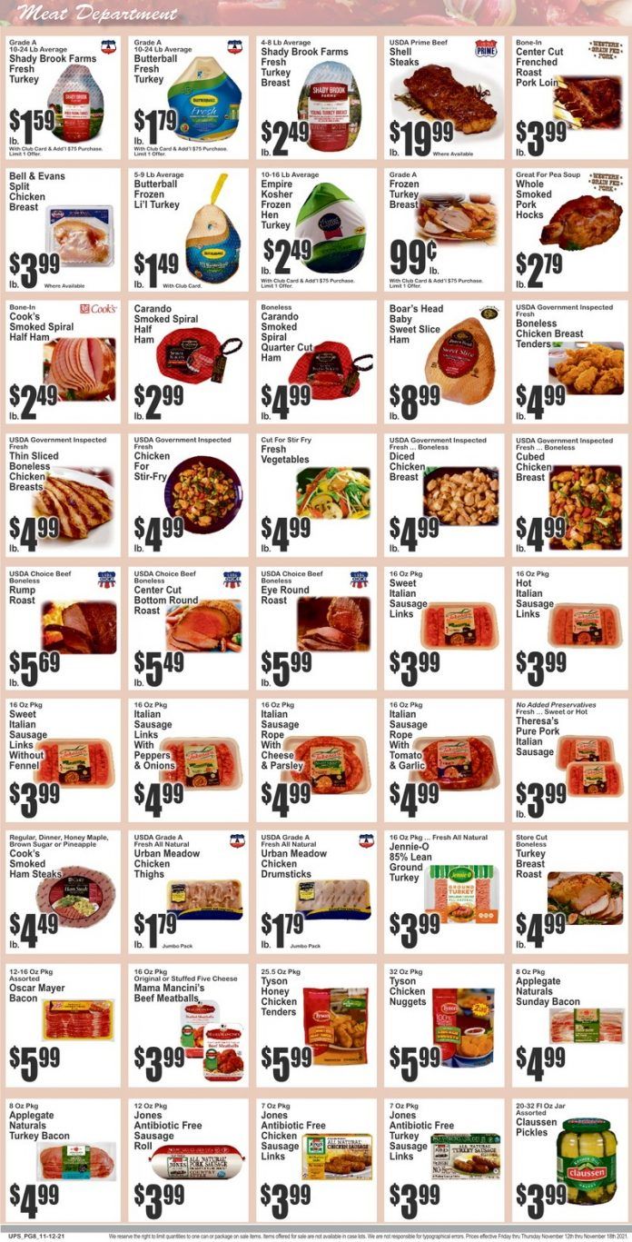 Key Food Weekly Ad Nov 12 – Nov 18, 2021