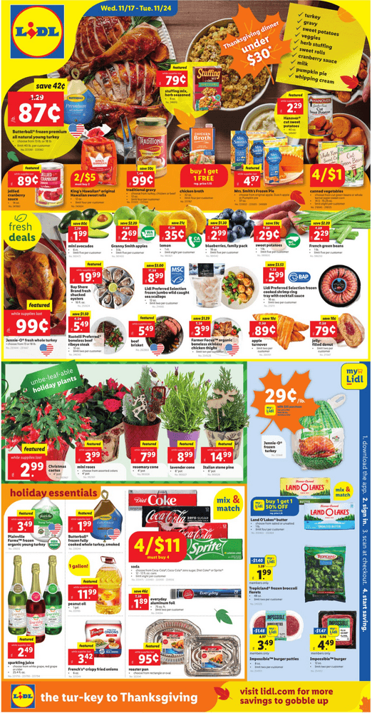Lidl Weekly Ad Nov 17 – Nov 24, 2021