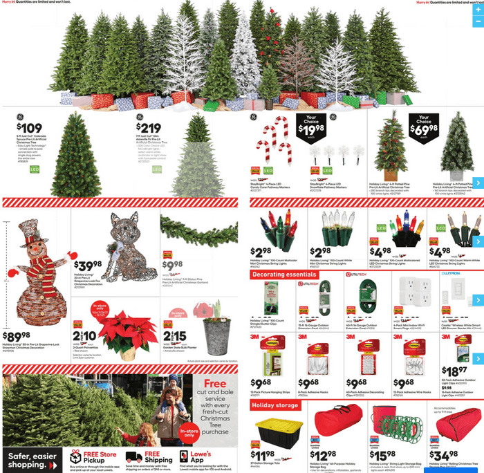 Lowe's Black Friday Ad Nov 25 – Dec 01, 2021