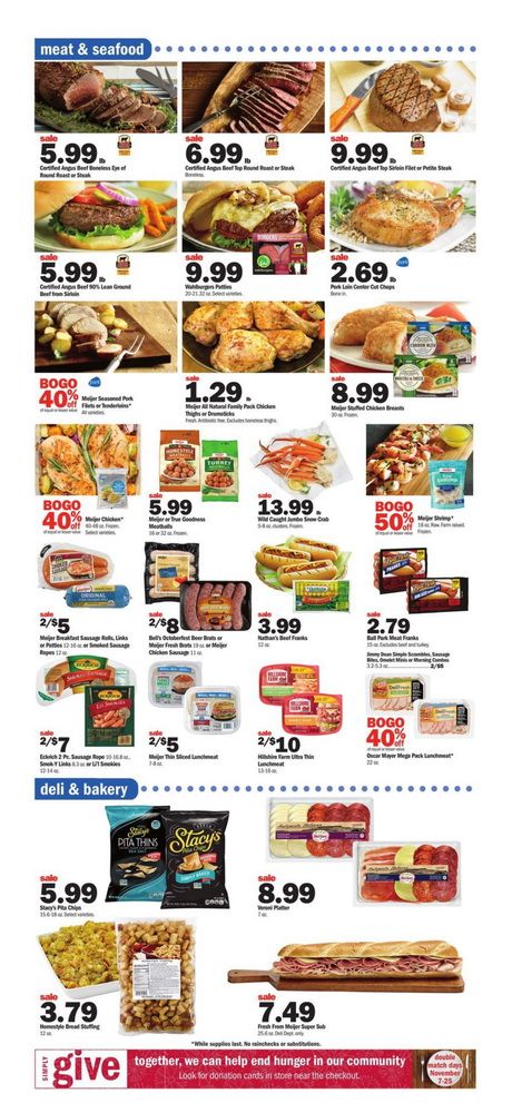 Meijer Weekly Ad Nov 07 – Nov 13, 2021