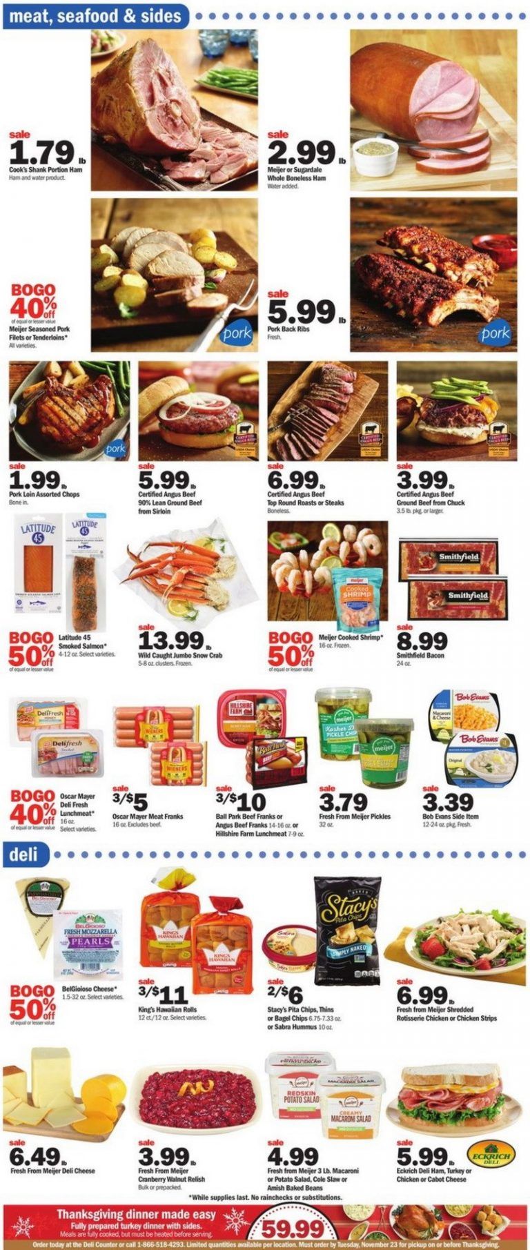 Meijer Weekly Ad Nov 21 – Nov 27, 2021 (Thanks-for-Giving Promotion ...