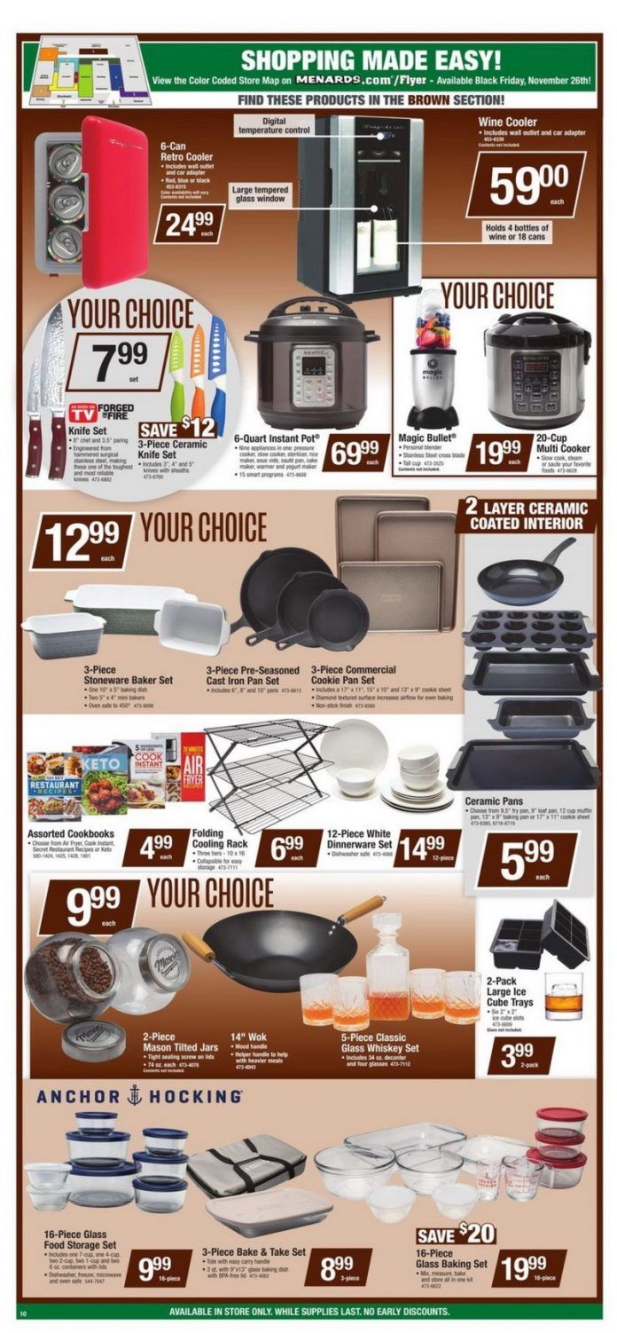 Menards Black Friday Ad Nov 26 – Dec 05, 2021