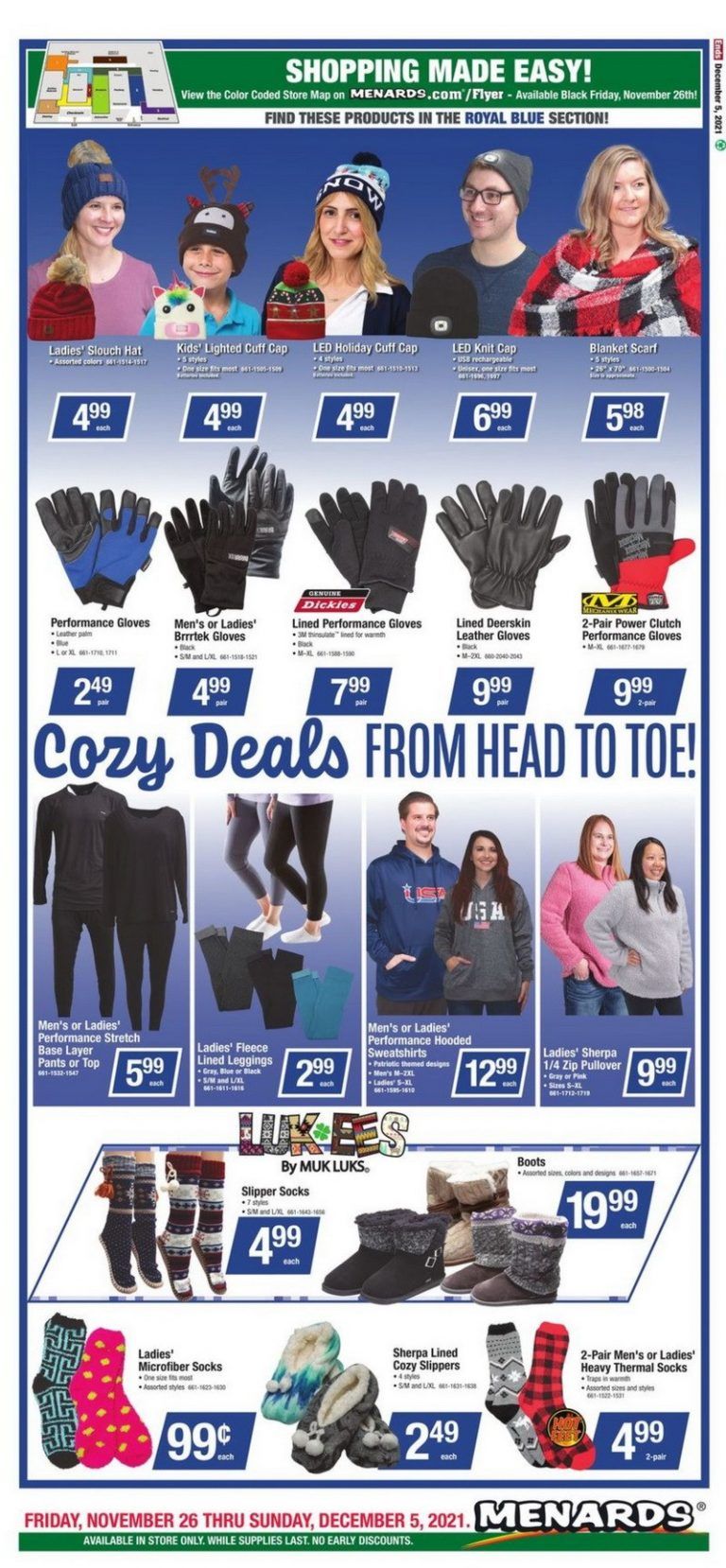 Menards Black Friday Ad Nov 26 – Dec 05, 2021