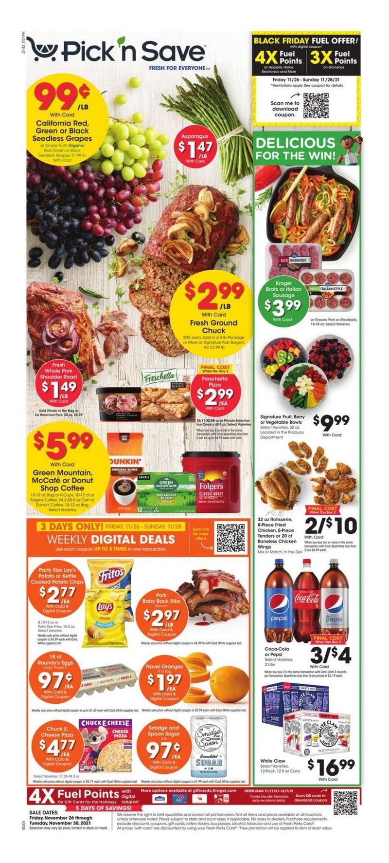 Pick 'n Save Weekly Ad Nov 26 – Nov 30, 2021