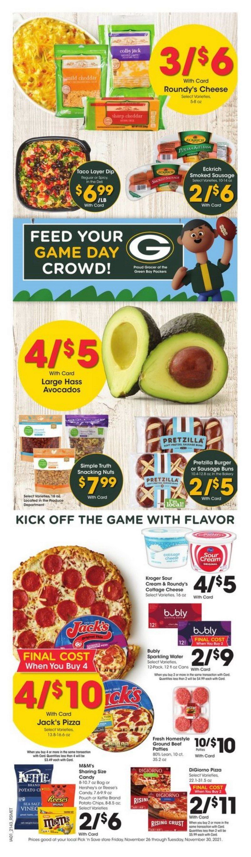 Pick 'n Save Weekly Ad Nov 26 – Nov 30, 2021