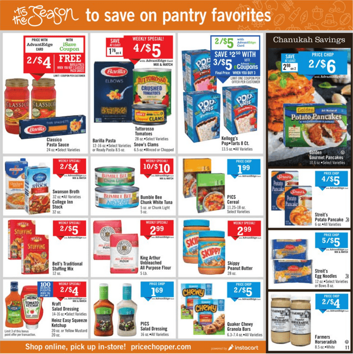 Price Chopper Weekly Ad Nov 07 – Nov 13, 2021