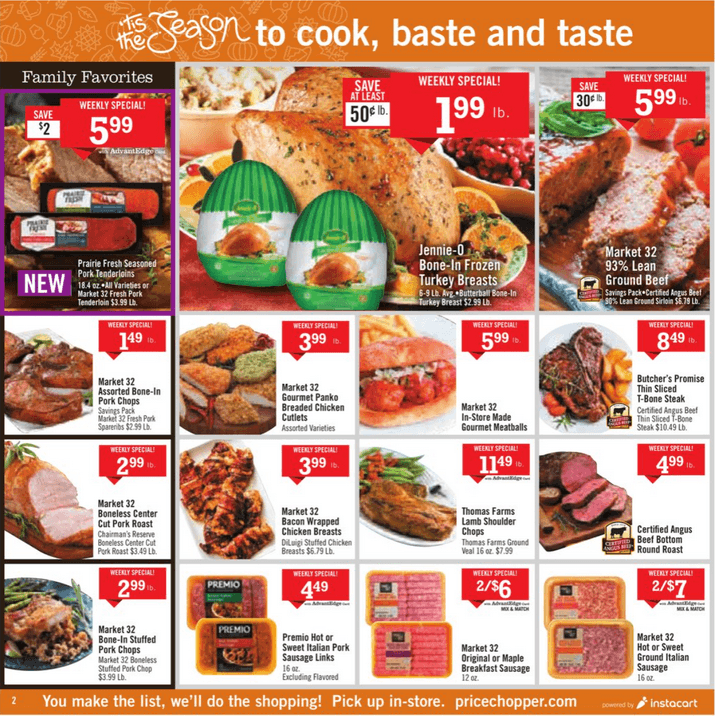 Price Chopper Weekly Ad Nov 07 – Nov 13, 2021