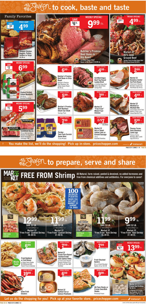 Price Chopper Weekly Ad Nov 14 – Nov 20, 2021