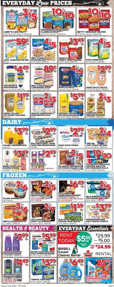 Price Cutter Weekly Ad Nov 10 – Nov 16, 2021
