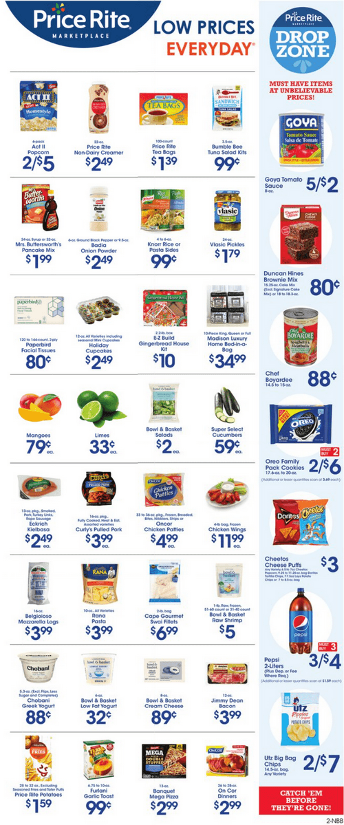 Price Rite Weekly Ad Nov 26 – Dec 02, 2021