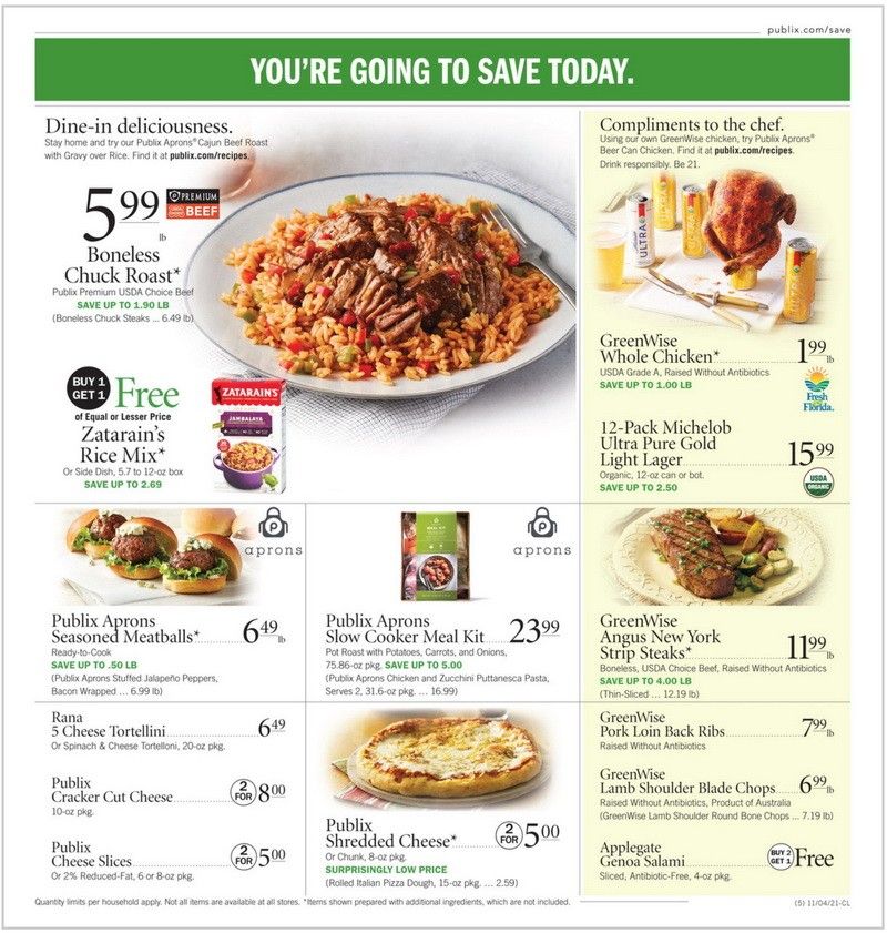 Publix Weekly Ad Nov 03 – Nov 09, 2021