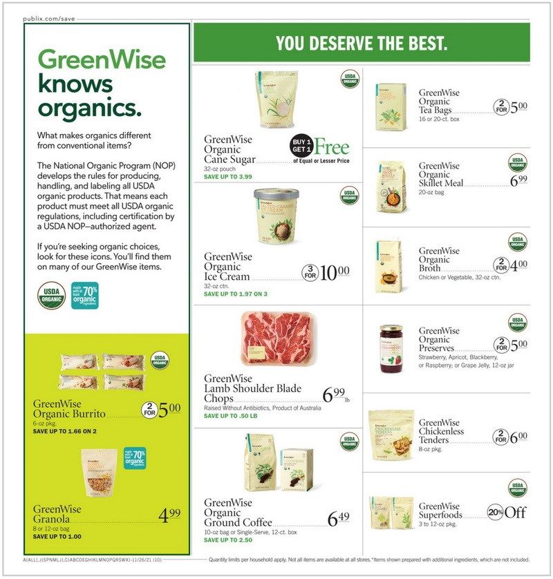 Publix Weekly Ad Nov 26 – Nov 30, 2021