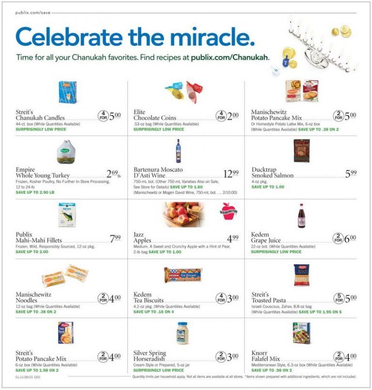 Publix Weekly Ad Nov 26 – Nov 30, 2021