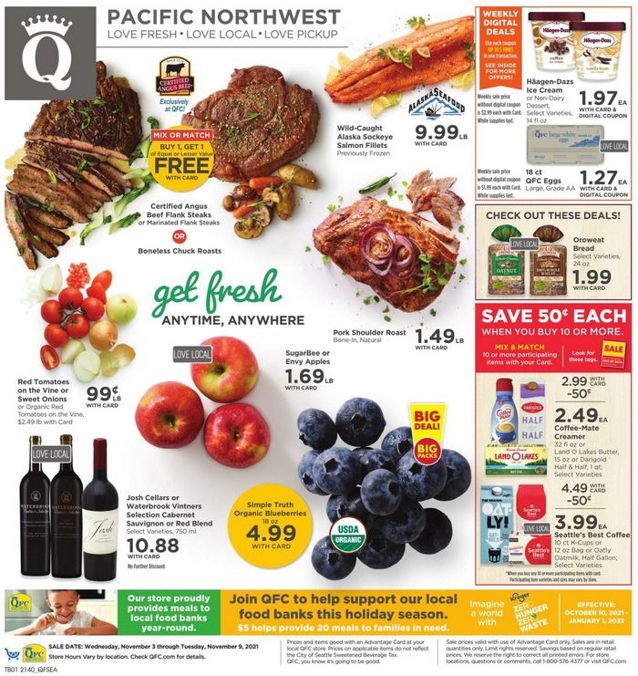 QFC Weekly Ad Nov 03 – Nov 09, 2021