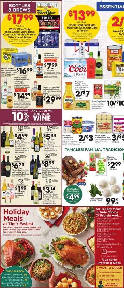 Ralphs Weekly Ad Nov 10 – Nov 16, 2021 (Black Friday Promotion Included)