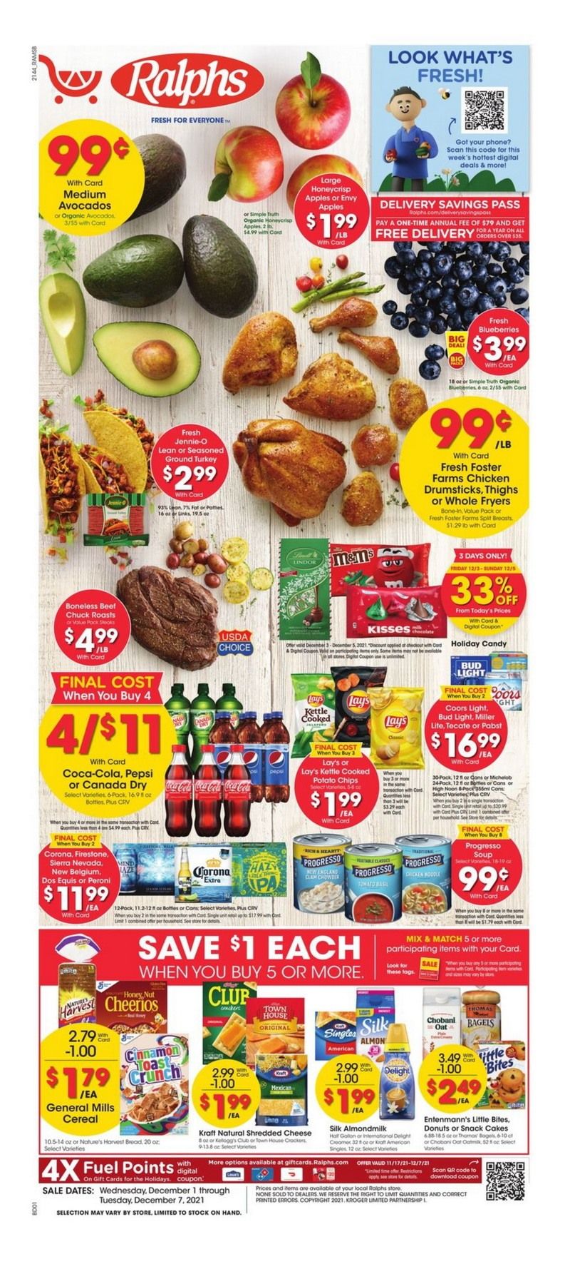 Ralphs Weekly Ad Dec 01 – Dec 07, 2021